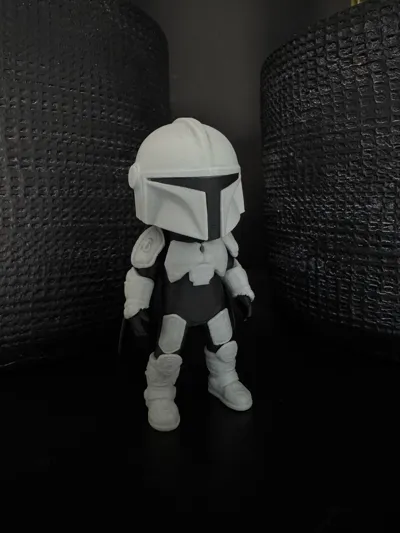 Mini Mandalorian by TheLightning MakerWorld: Download Free 3D Models