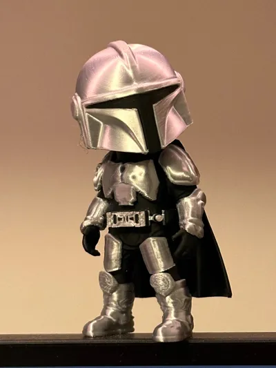 Mini Mandalorian - Free 3D Print Model - MakerWorld