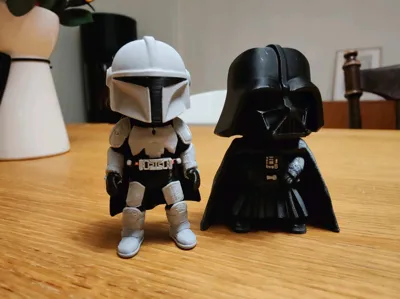 Mini Mandalorian - Free 3D Print Model - MakerWorld