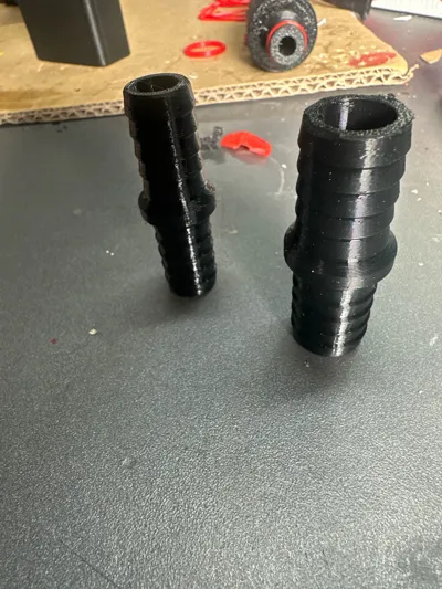 Barb Union Tube / Hose Splice joint fitting - Free 3D Print Model ...