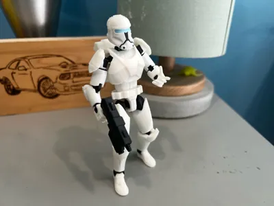 Clone Commando (+ Delta Squad Variants) x Dummy 13 - Free 3D Print ...
