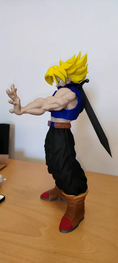 Dragon Ball Super Saiyan Trunks by 超赛痞子汪 MakerWorld: Download Free 3D ...