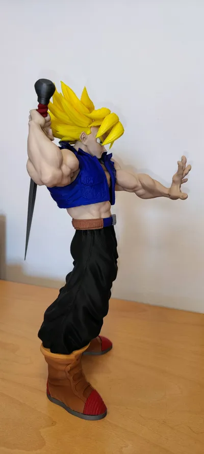 Dragon Ball Super Saiyan Trunks by 超赛痞子汪 MakerWorld: Download Free 3D ...