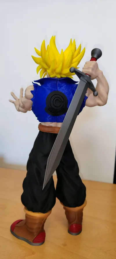 Dragon Ball Super Saiyan Trunks by 超赛痞子汪 MakerWorld: Download Free 3D ...