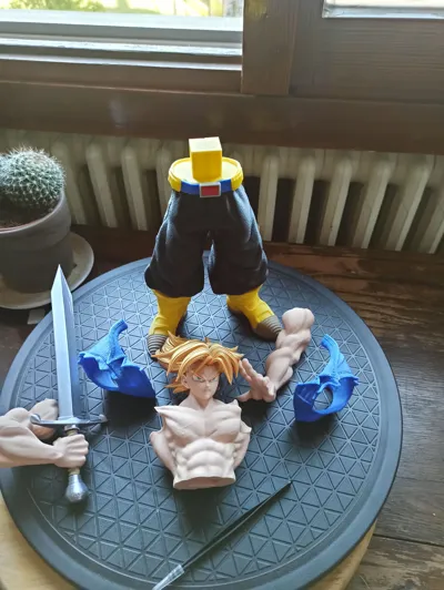 Dragon Ball Super Saiyan Trunks by 超赛痞子汪 MakerWorld: Download Free 3D ...