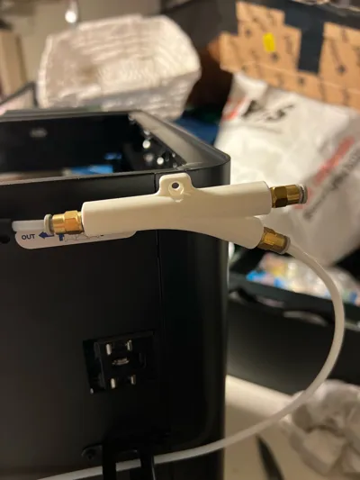 Filament Y Splitter M6/M10 For Bambu Lab P1/X1 by 3D-Vizja MakerWorld ...