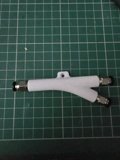 Filament Y Splitter M6/M10 For Bambu Lab P1/X1 by 3D-Vizja MakerWorld ...