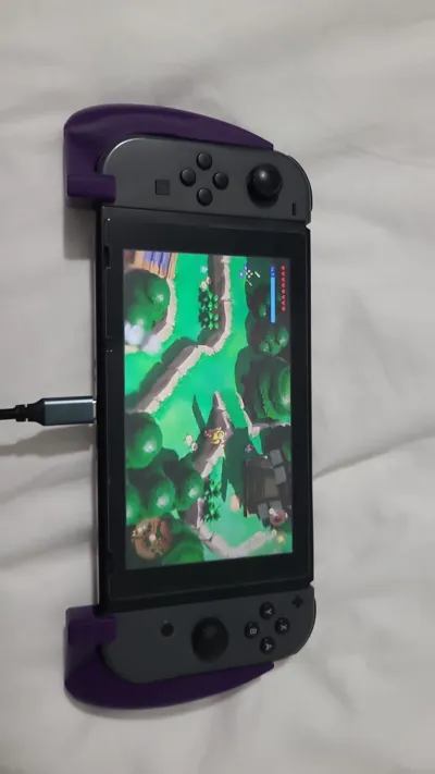Ergonomic grip for Nintendo Switch and oled version Remixed by Manthas MakerWorld: Download Free ...