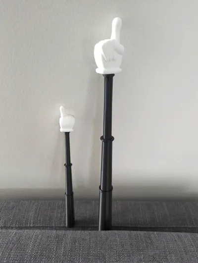 Collapsible Pointer Finger by augustvkmaansson MakerWorld: Download ...