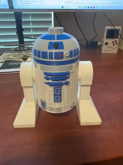 Big Brick R2-D2 500% by The Elemental Brick MakerWorld: Download Free 3D Models