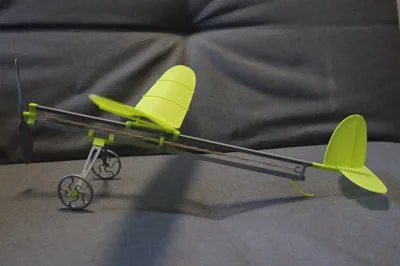 Wind-up Airplane "Wespe" by Arty_SC MakerWorld: Download Free 3D Models