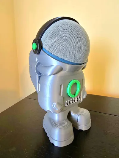 Amazon Echo Dot Alexa Dock - Free 3D Print Model - MakerWorld