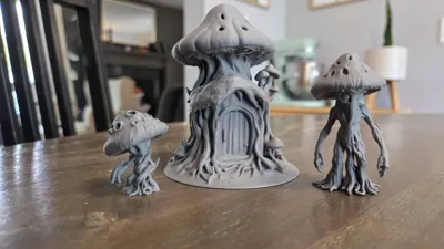 Myconid Forest Guardian – DnD & Tabletop Miniature by Redsing_ART ...