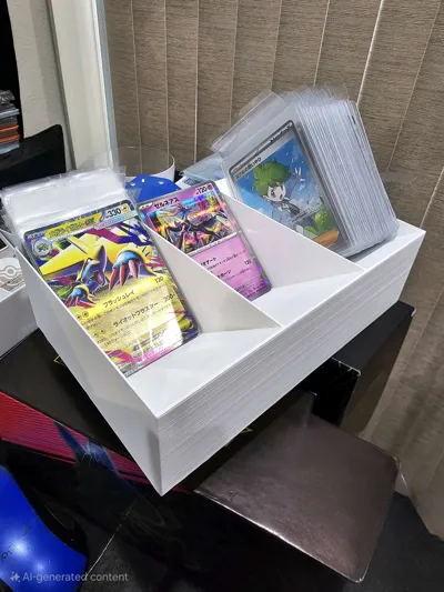 Pokemon TCG Card Sorting Tray by Crizzy MakerWorld: Download Free 3D Models