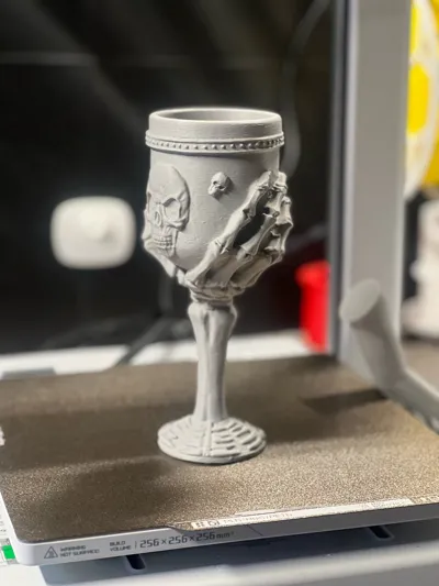 Skull Chalice by Coldfinger - MakerWorld