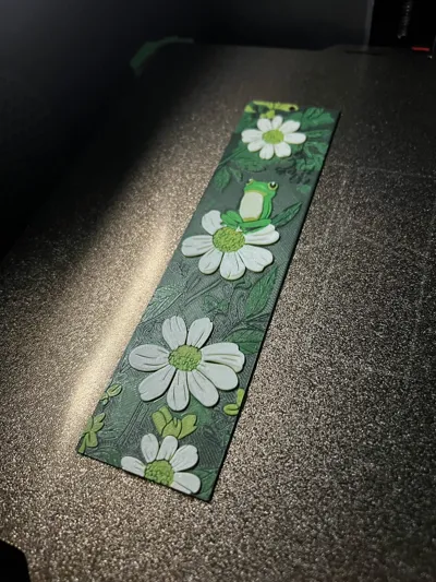 Frogget Me Not - Bookmark by C3D MakerWorld: Download Free 3D Models