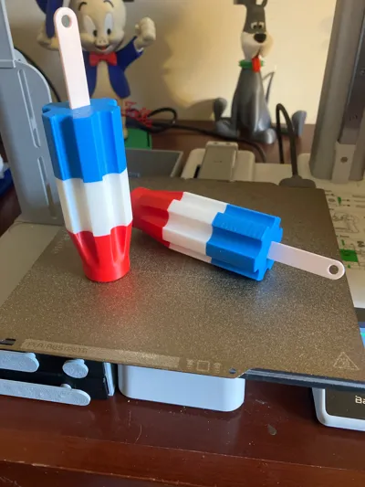 Premium Popsicle Chapstick Click Container by Scott Miller MakerWorld ...