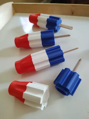 Premium Popsicle Chapstick Click Container - Free 3D Print Model ...