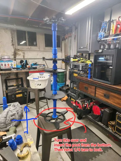 Rotating Dragon & Gen Merch Display Stand by RandomTangents 3D ...