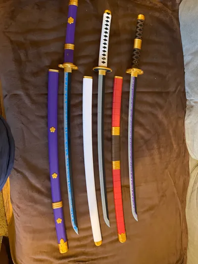 [FullBlade] Roronoa Zoro's Sandai Kitetsu by hwch19 MakerWorld ...