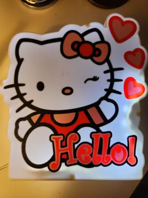 Hello Kitty Lightbox by BBougie3D MakerWorld: Download Free 3D Models