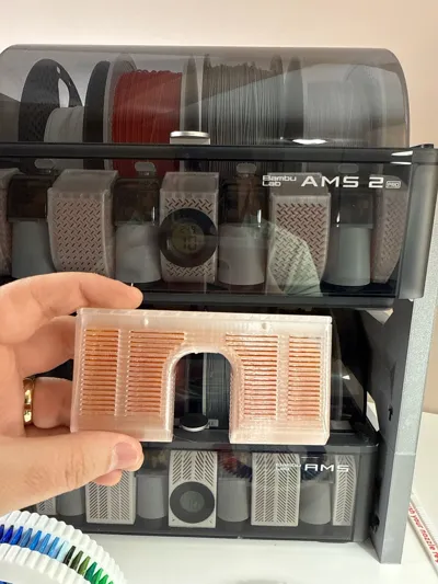 AMS 2 Pro Desiccant Box by Roland Deschain MakerWorld: Download Free 3D Models