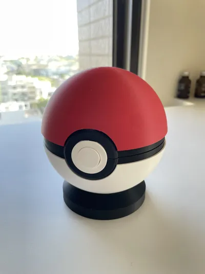Good night Pikachu~ Poké Ball Music Box by 洞洞脑子研造社 MakerWorld: Download ...