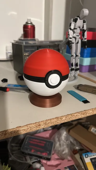 Good night Pikachu~ Poké Ball Music Box by 洞洞脑子研造社 MakerWorld: Download ...