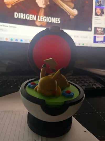 Good night Pikachu~ Poké Ball Music Box by 洞洞脑子研造社MakerWorld: Download ...