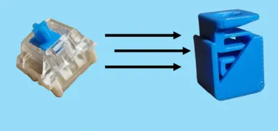 3D Printed Clicker (with sound) - Free 3D Print Model - MakerWorld