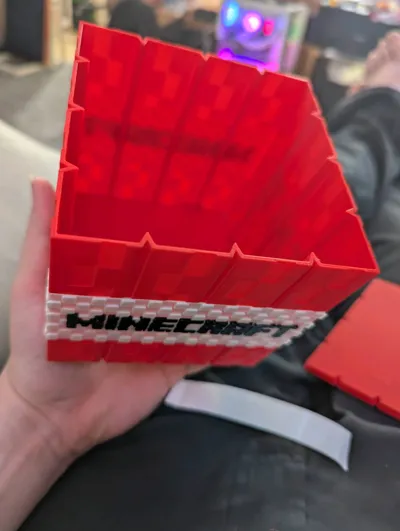 Minecraft Movie TNT PopCorn Bucket by Astro Factory MakerWorld ...