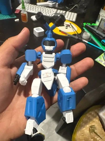 Kit Mecha Metabee - Medabot by LOBO Sculpt MakerWorld: Download Free 3D ...