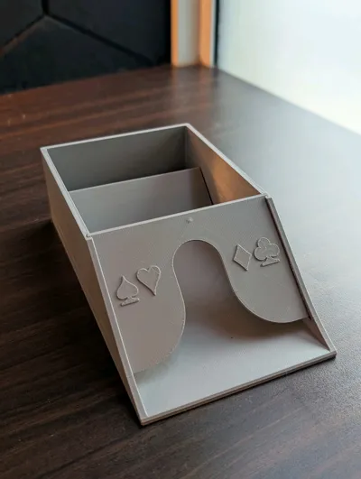 Card Dealer Shoe - Free 3D Print Model - MakerWorld