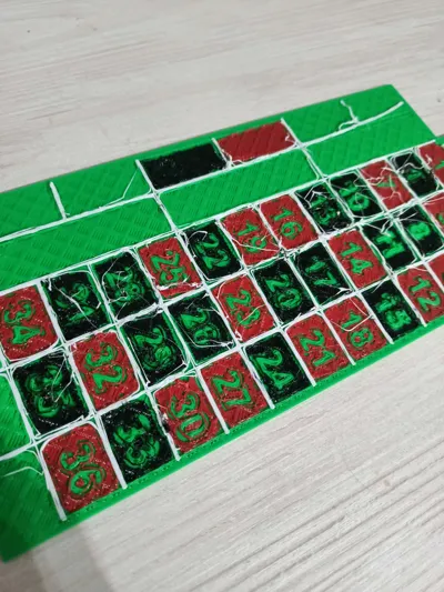 Roulette Board - Free 3D Print Model - MakerWorld