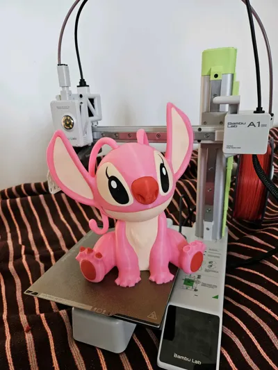 Angel (Stitch) NO AMS by Ethanprint3D MakerWorld: Download Free 3D Models