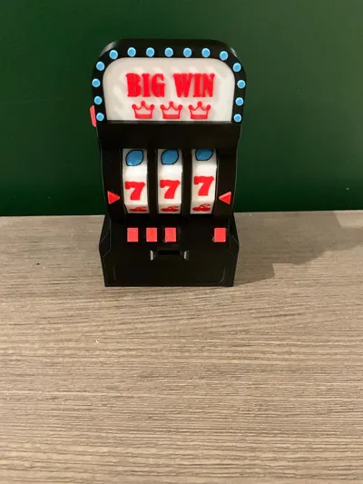 Spinning Slot Machine by YETI 3design MakerWorld: Download Free 3D Models