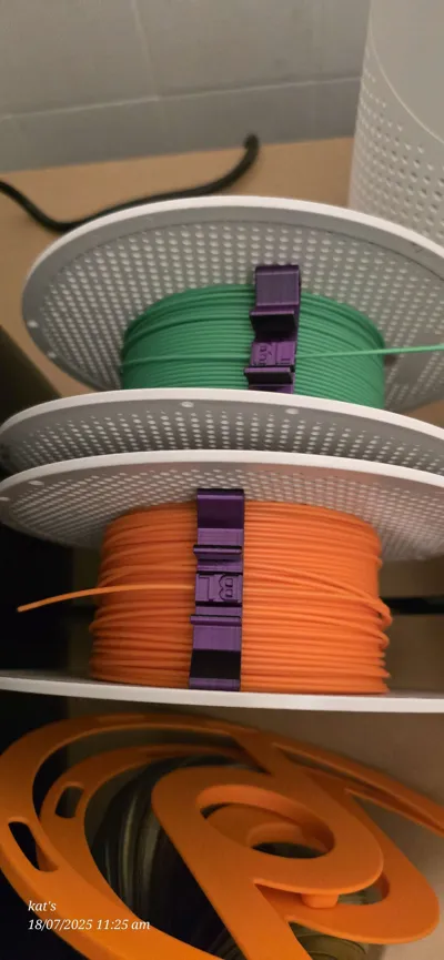 Spool-Lock Easy Filament Clip - Free 3D Print Model - MakerWorld