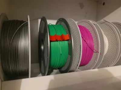Spool-Lock Easy Filament Clip by Graveworks MakerWorld: Download Free ...