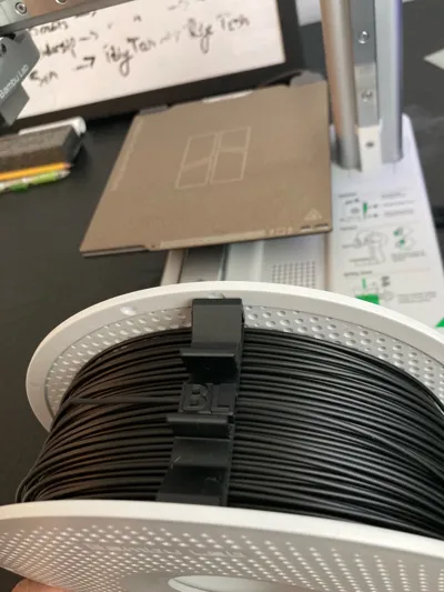 Spool-Lock Easy Filament Clip by Graveworks MakerWorld: Download Free ...