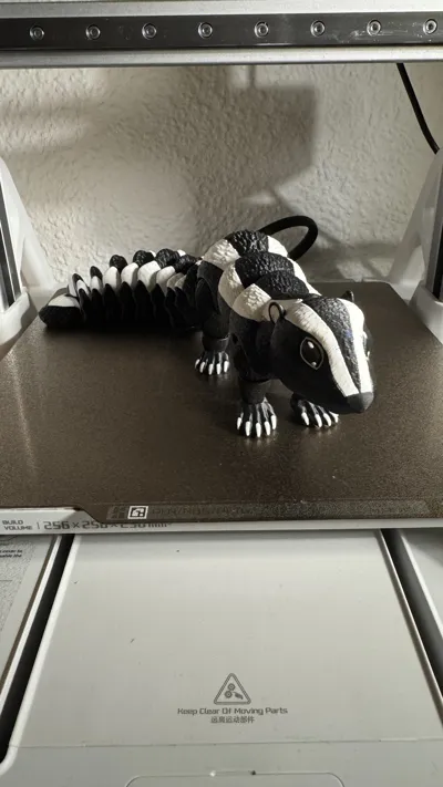 Flexi Skunk Articulated by FlexiLAB MakerWorld: Download Free 3D Models