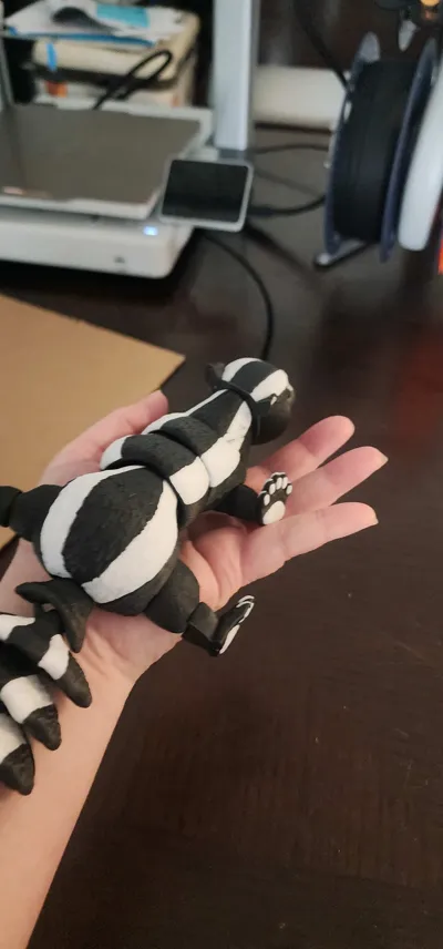 Flexi Skunk Articulated by FlexiLAB MakerWorld: Download Free 3D Models