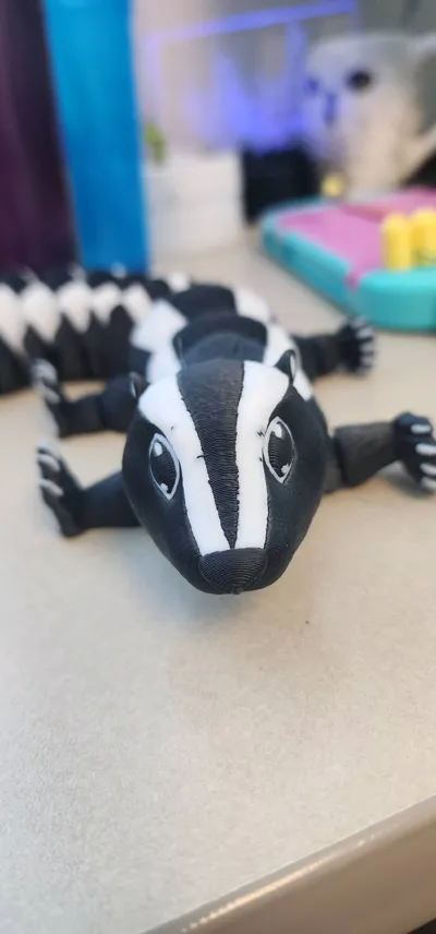 Flexi Skunk Articulated by FlexiLAB MakerWorld: Download Free 3D Models