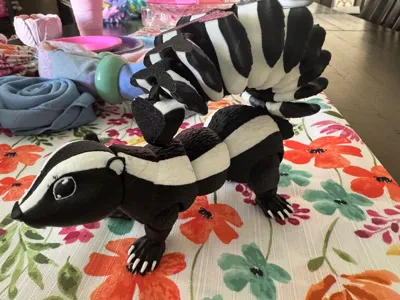 Flexi Skunk Articulated by FlexiLAB MakerWorld: Download Free 3D Models