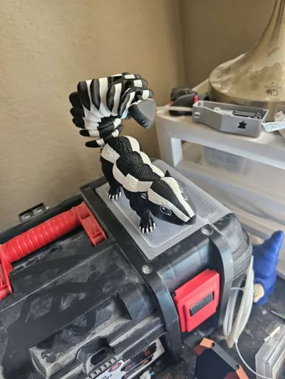 Flexi Skunk Articulated by FlexiLAB MakerWorld: Download Free 3D Models