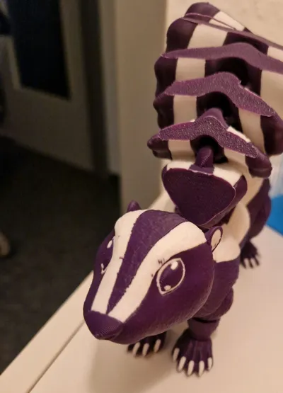 Flexi Skunk Articulated by FlexiLAB MakerWorld: Download Free 3D Models