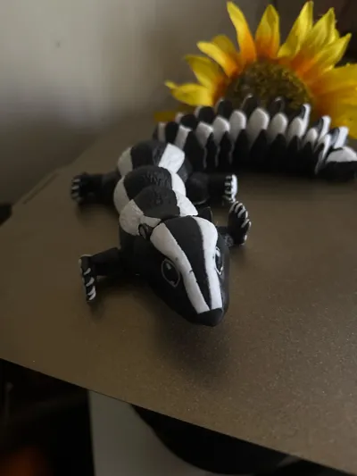 Flexi Skunk Articulated by FlexiLAB MakerWorld: Download Free 3D Models