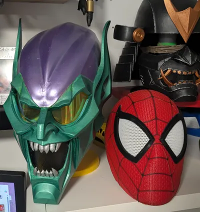 Spider-Man House Of M Textured Helmet by Budwin MakerWorld: Download ...