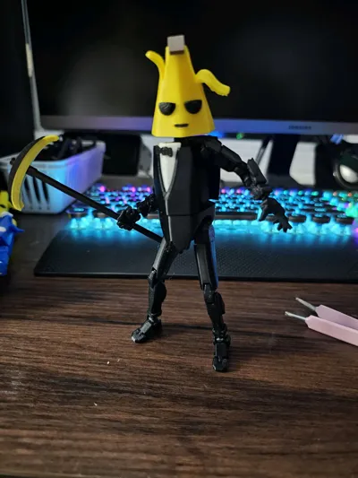Agent Peely 13 - Dummy 13 Figure - Fortnite Remixed by LCJC3DMakerWorld ...