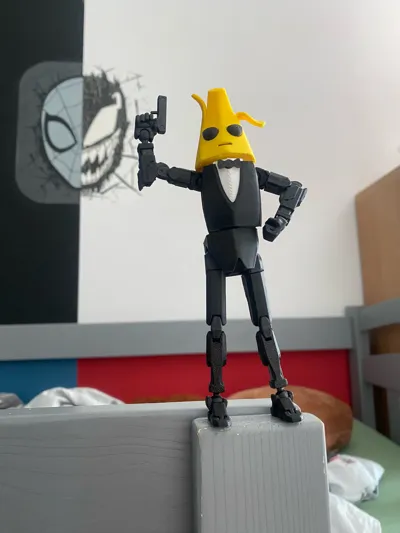 Agent Peely 13 - Dummy 13 Figure - Fortnite Remixed by LCJC3D ...