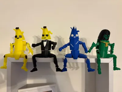 Agent Peely 13 - Dummy 13 Figure - Fortnite - Free 3D Print Model ...